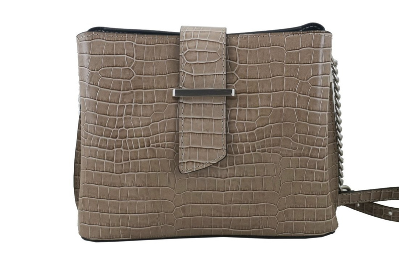 Modne torebki wizytowe skórzane - Beżowe - | sklep internetowy TMC ...