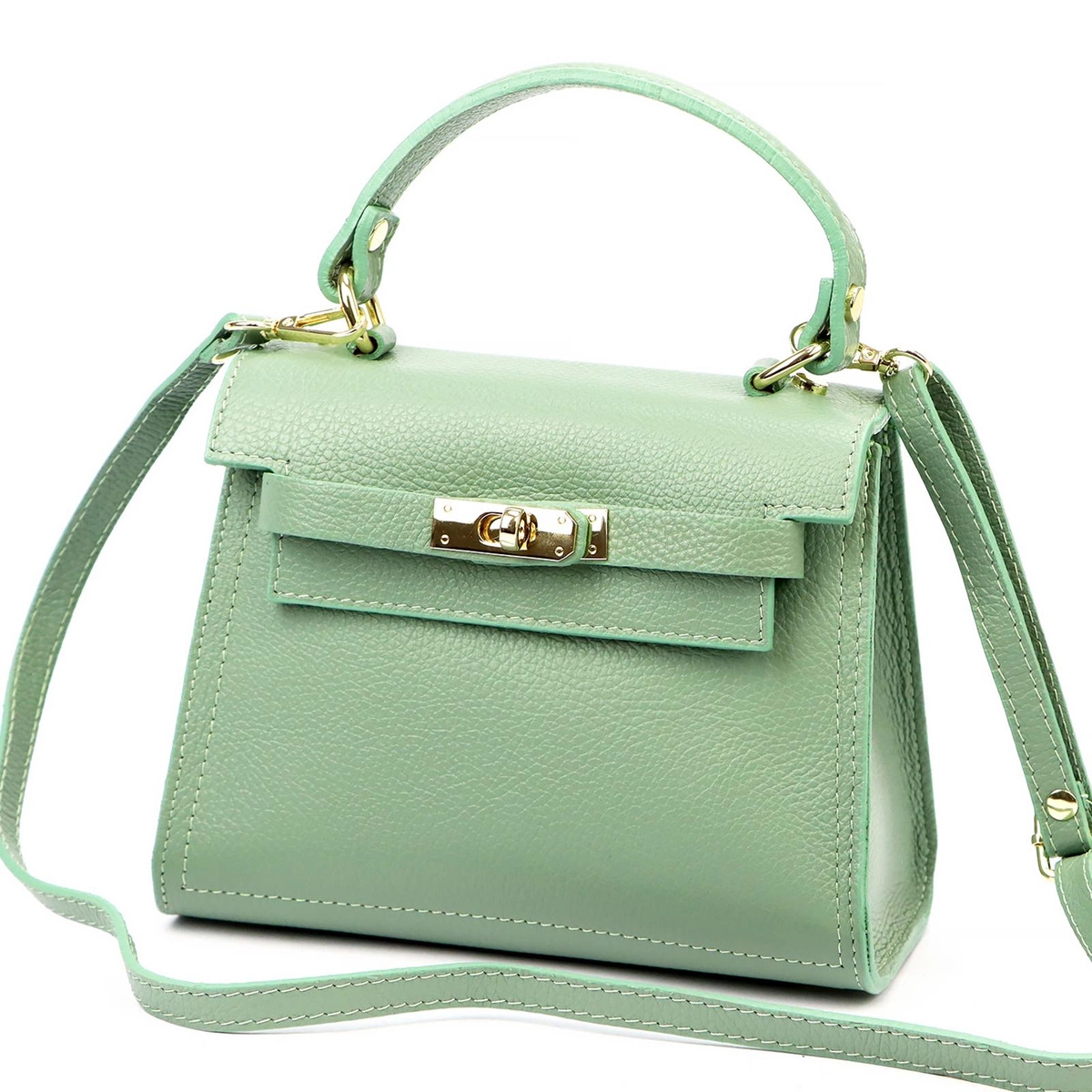 pistacjowy | POPULARNE KOLORY | Torebki Skórzane - TMC Galanteria