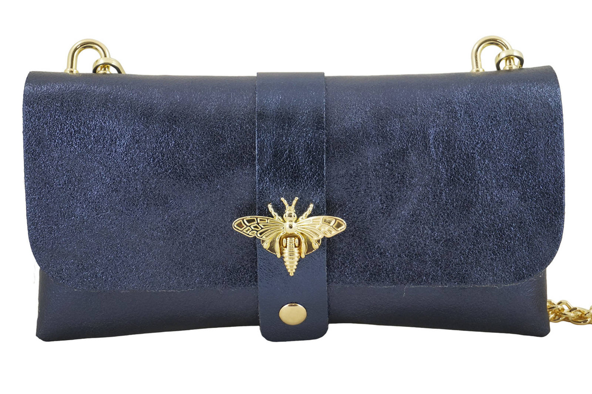 Torebki wizytowe metalizowane - Granatowe - Granatowy | sklep ...