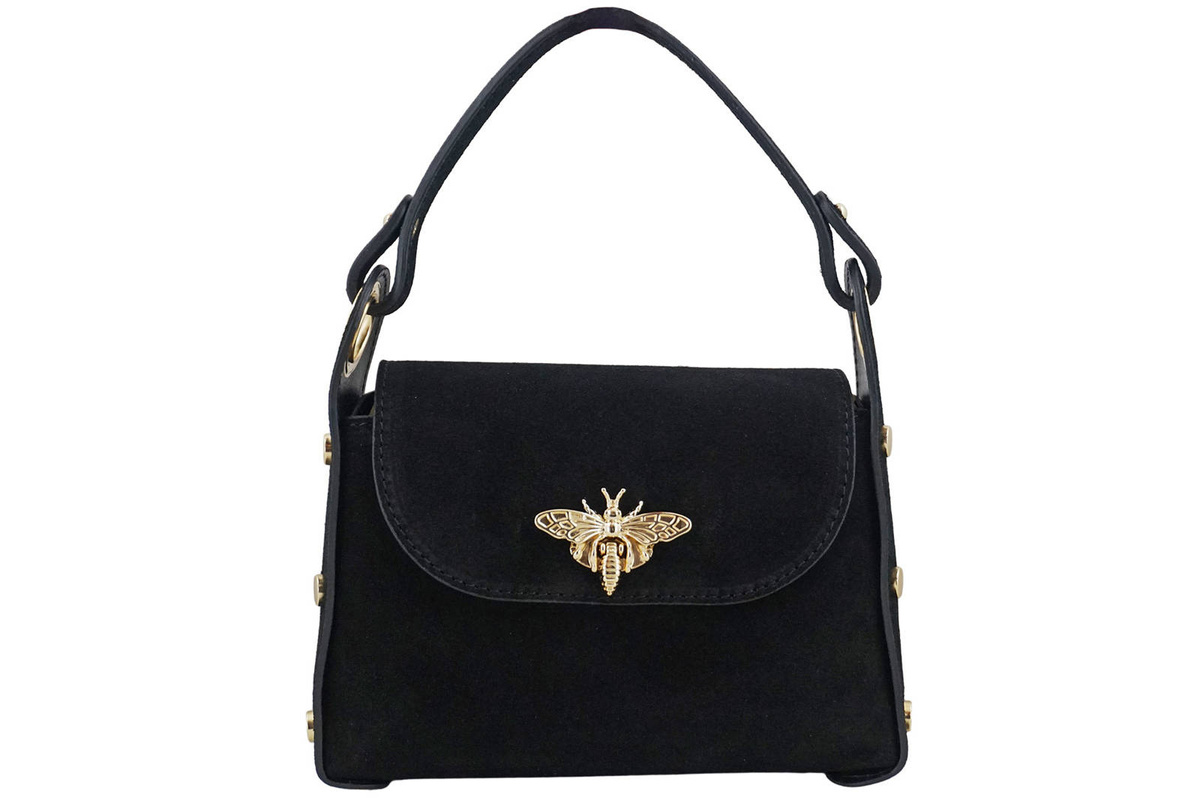 Zamszowe torebki wizytowe - Czarne - Czarny | sklep internetowy TMC ...